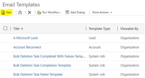 How To Create A Dynamics 365 Email Template And Use It In Outlook Email