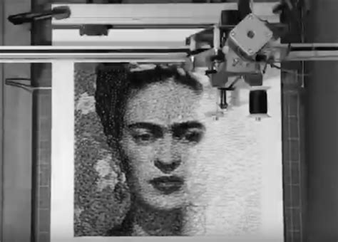 Autograph Is A Machine That Creates Art Using Nails And Thread Arduino Blog