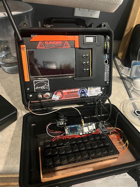 Cyberdeck Finally Done Hopefully It Doesnt Explode Rcyberdeck