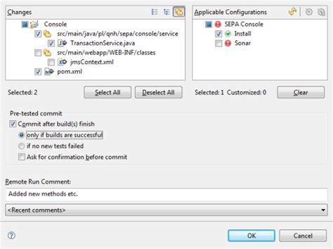 Teamcity Pre Tested Commit Java Express