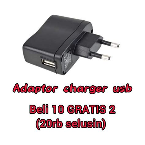 Jual Adapter Charger Kepala Usb Mah V Shopee Indonesia