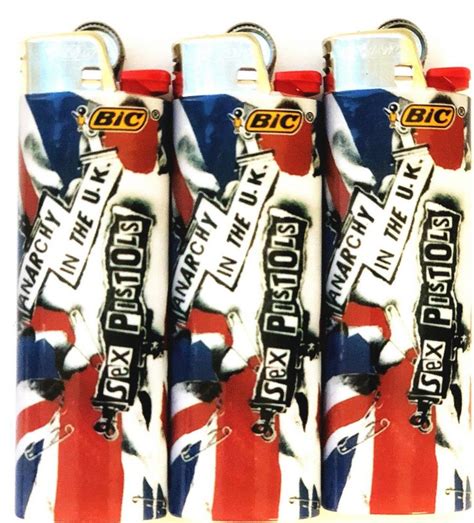 Sex Pistols Bic Lighters 3 Pack Limited Edition Collectors T Item 2762058660