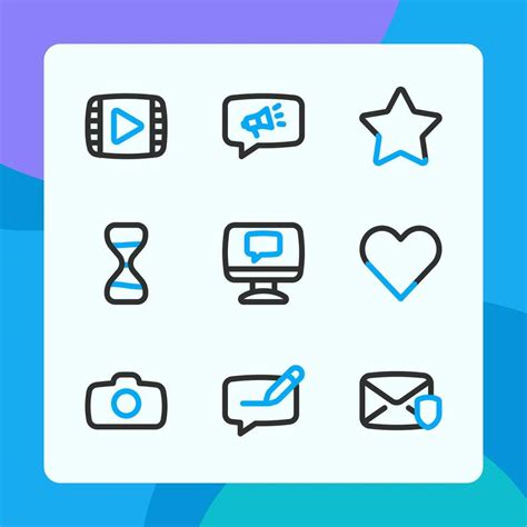 Essential Ui Icons In Dual Tone Style For Ui Ux Design Website Icons Interface And Business