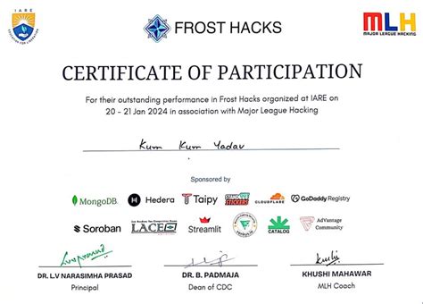 Kumkum Yadav On Linkedin Hello Connections This Is My First 30 Hr Offline Hackathon Organized By