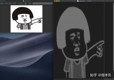 如何利用python实现图片转字符画 知乎