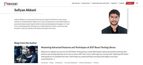 sufiyan akbani on linkedin jest react testinglibrary webdevelopment techblog advancedtesting…