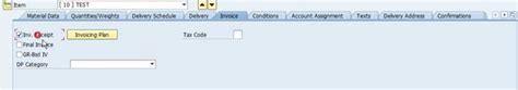 Account Assignment Categories Configuration