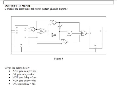 Solved Question Marks Consider The Combinational Chegg