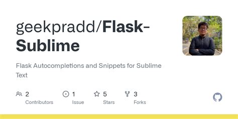 Github Geekpradd Flask Sublime Flask Autocompletions And Snippets For Sublime Text