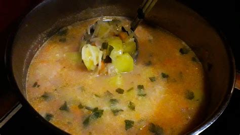 Картофена супа с праз лук Youtube