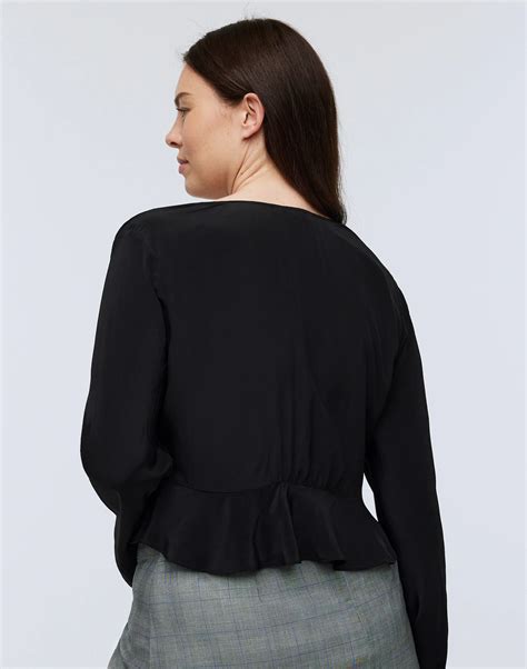 Bell Sleeve Wrap Top Madewell