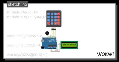 Keypad Copy Wokwi Esp32 Stm32 Arduino Simulator