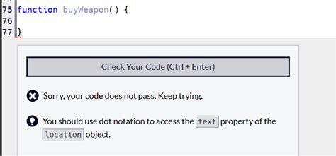 Learn Basic JavaScript By Building A Role Playing Game Step JavaScript The FreeCodeCamp