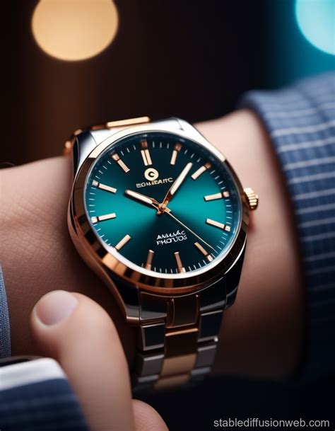 An Analog Watch Details Stable Diffusion Online