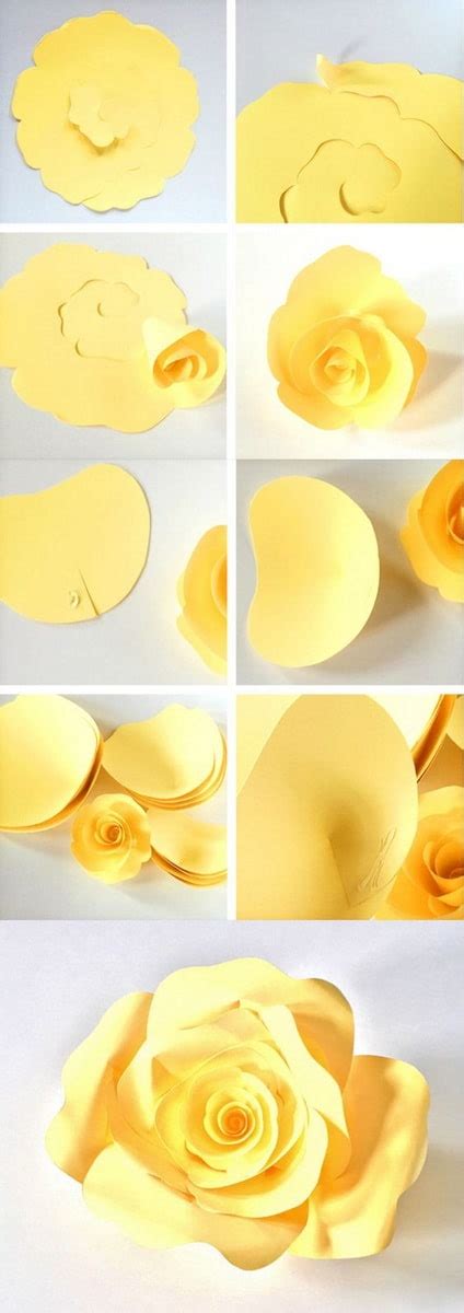 Ideas Para Hacer Flores De Papel ManualidadesBlog Com