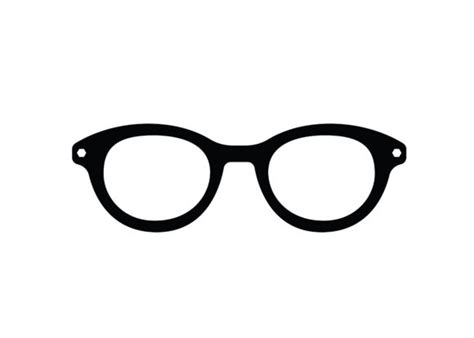 Black Glasses Silhouette Graphic By Baraeiji · Creative Fabrica