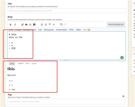 markdown live preview in compose box · issue 24013 · zulip zulip · github