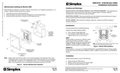 Step By Step Guide Simplex Monitor Module Wiring Diagram
