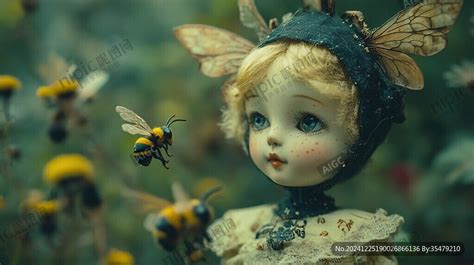 Ai创作图bjd娃娃 唯美玩具 复古娃娃素材 西洋娃娃 娃娃艺术品 软陶娃娃 Sd娃娃 软萌娃娃 工艺品洋娃娃 蜂蜜姑娘 蜂丫头 欧式田园铁皮娃娃 小偶 树脂娃娃 少女摆件 昵图网