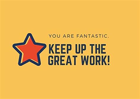 Keep Up The Good Job