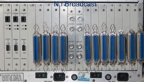 Rts Telex Adam Intercom Talkback Mainframe Wtih Expansion Options N I Broadcast Ltd