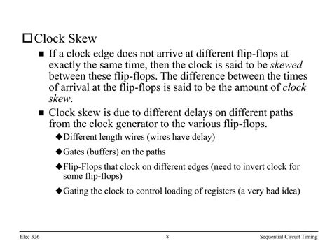 Ppt Sequential Circuit Timing Powerpoint Presentation Free Download