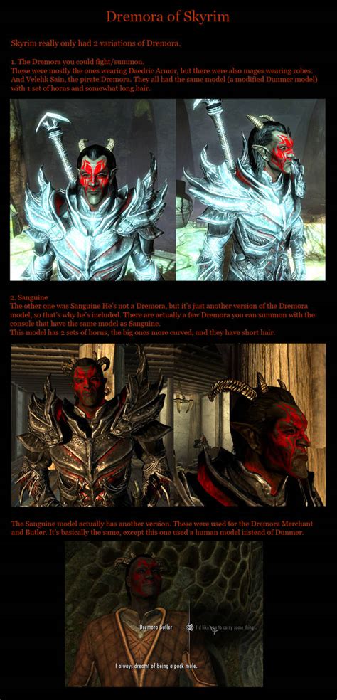 Skyrim Dremora Variations By Foolishlittlemortal On Deviantart