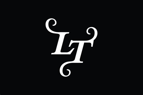 Monogram LT Logo V2 Graphic By Greenlines Studios Creative Fabrica