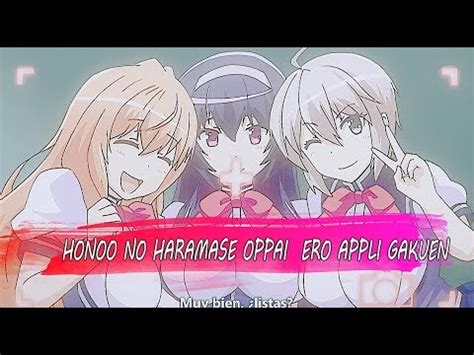 Honoo No Haramase Oppai Ero Appli Gakuen Youtube