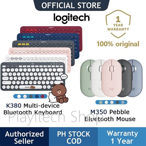 Bluetooth Keyboard Logitech K380 K480 K580 Wireless Keyboard Andm330 M350 Mouse Combination