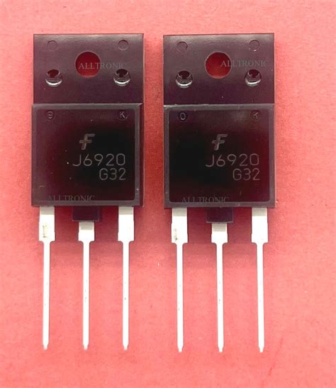 Color Tv Monitor Horizontal Deflection Output Transistor Fjaf6920