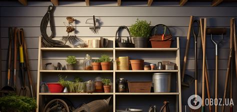 Як і де зберігати садовий інвентар поради Oboz Ua
