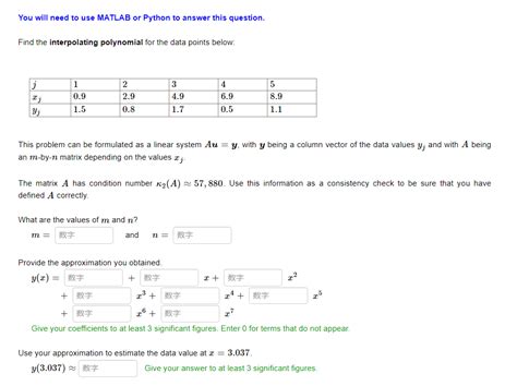 You Will Need To Use MATLAB Or Python To Answer This Chegg