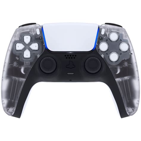 Clear Front Shell Compatible With Ps5 Controller Mpfm5001ws