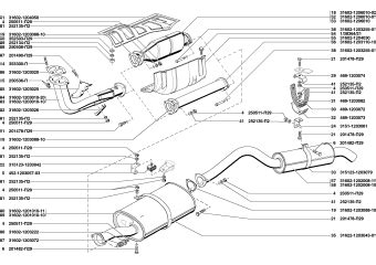 3151-1201010-12 Глушитель выхлопа в сборе УАЗ Хантер 31519