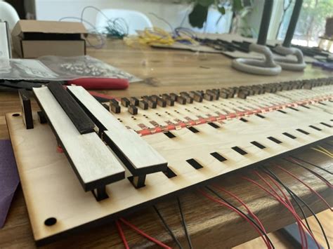 Just Finished Building A Custom Keybed R Synthesizers