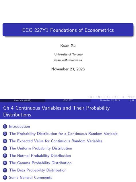 Ch 4 Slides Pdf Probability Distribution Random Variable