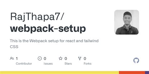 GitHub RajThapa Webpack Setup This Is The Webpack Setup For React And Tailwind CSS