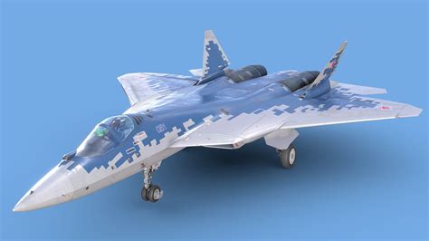 Sukhoi Su 57 Felon Fighter Jet Free Download Free 3d Model By Bohmerang [59995d6] Sketchfab