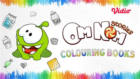Om Nom Printable Coloring Pages 2025