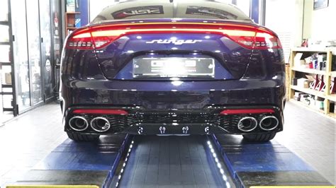 스팅어 25 터보 Gt9 스페셜 전자식 가변배기튜닝 배기사운드 영상 Stinger 25 Exhaust System