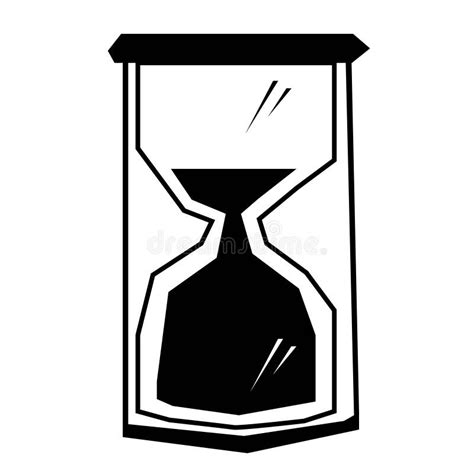 Sandglass Flat Icons Sandglass Animation Frames Stock Illustration