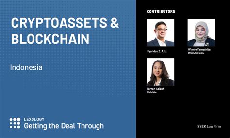 Cryptoassets And Blockchain Indonesia Ssek Law Firm