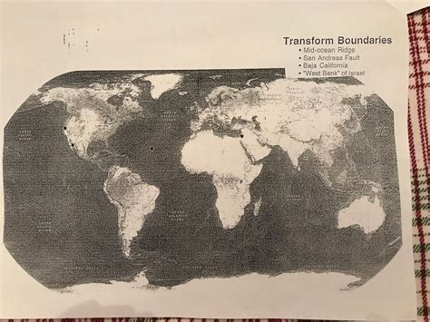 Transform Boundaries 1 Diagram Quizlet