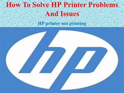 How To Solve Hp Printer Problems And Issues Ppt Harryed129 Page 1