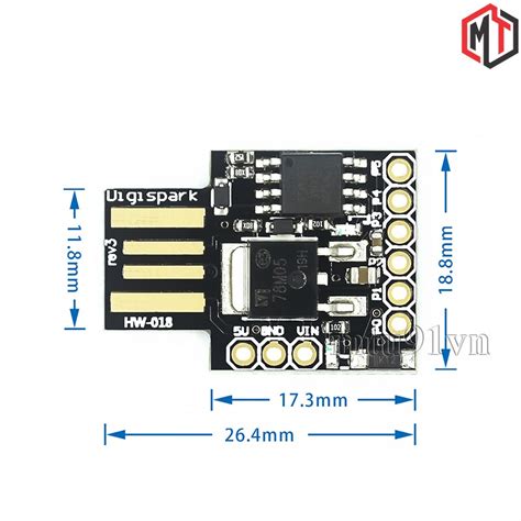 Mạch Arduino Attiny85 Usb Digispark