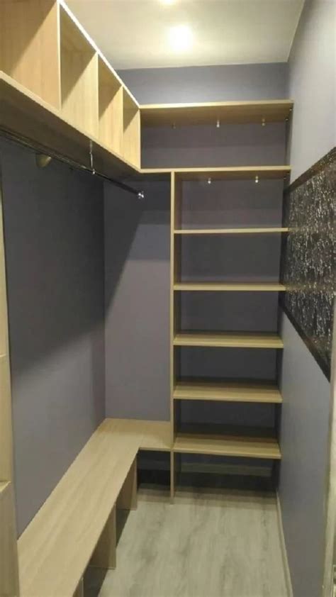 гардеробная в кладовке 5 тыс изображений найдено в Яндекс Картинках Narrow Closet Design