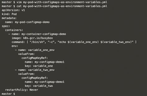 Configmaps In Kubernetes