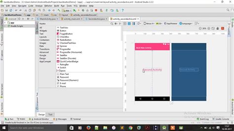 How To Implement The Back Button Action Bar In The Android Studio