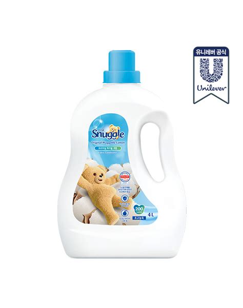 스너글 초고농축 섬유유연제 허거블 코튼 4l
